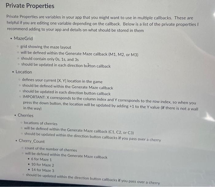 Solved Create a MATLAB app that is a maze solving game. Your | Chegg.com