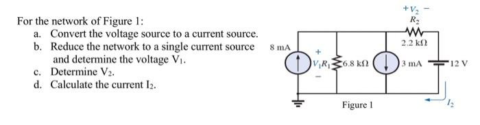 Solved a. ﻿Convert the voltage source to a current source. | Chegg.com