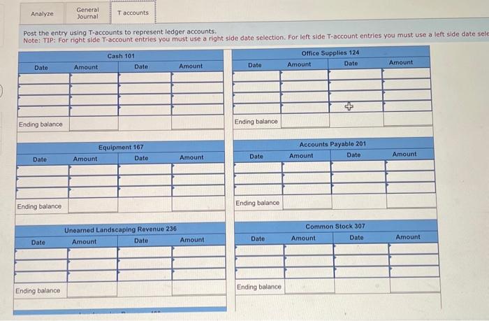 Solved For each transaction, (1) analyze the transaction | Chegg.com
