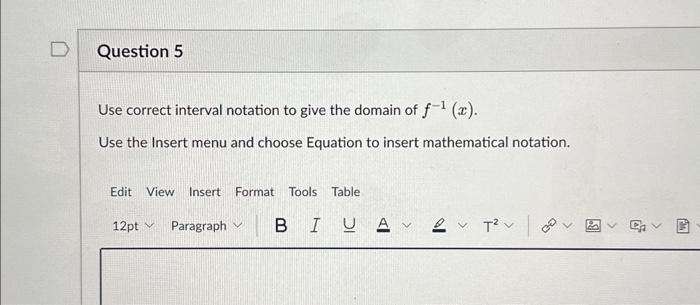 Solved Use correct interval notation to give the domain of | Chegg.com