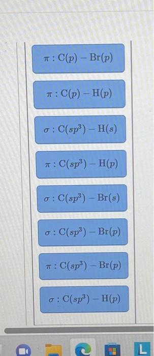 Solved In the sketch of the structure of CH2Br2 label all | Chegg.com