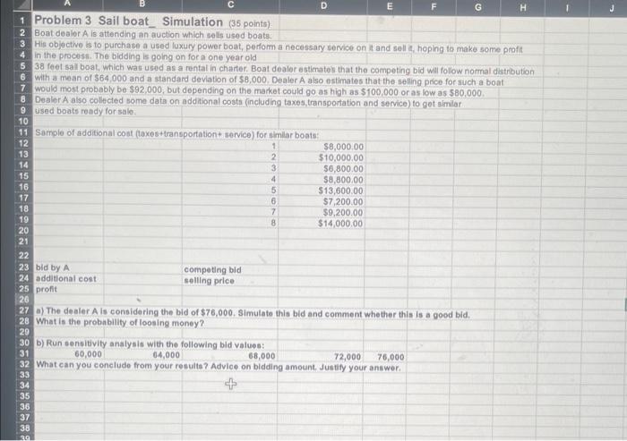 Problem 3 Sail boat_simulation (35 pointa). Boat | Chegg.com