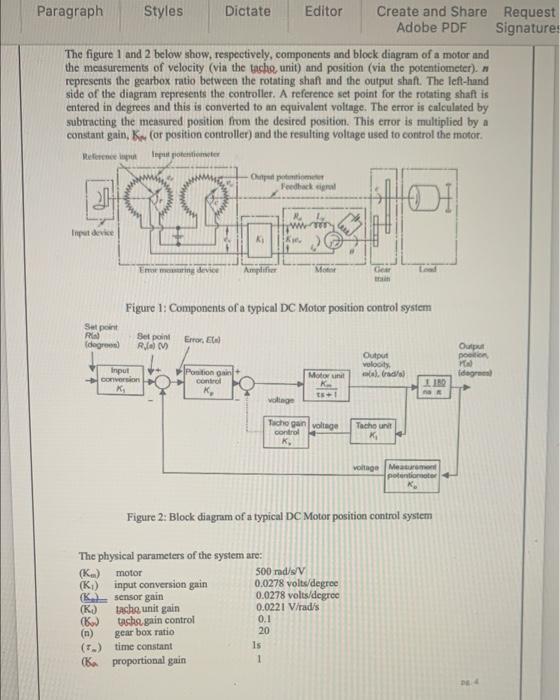 Solved PARTC PD Compensator Design and Evaluation • Design a | Chegg.com Solved PARTC PD Compensator Design and Evaluation • Design a | Chegg.com