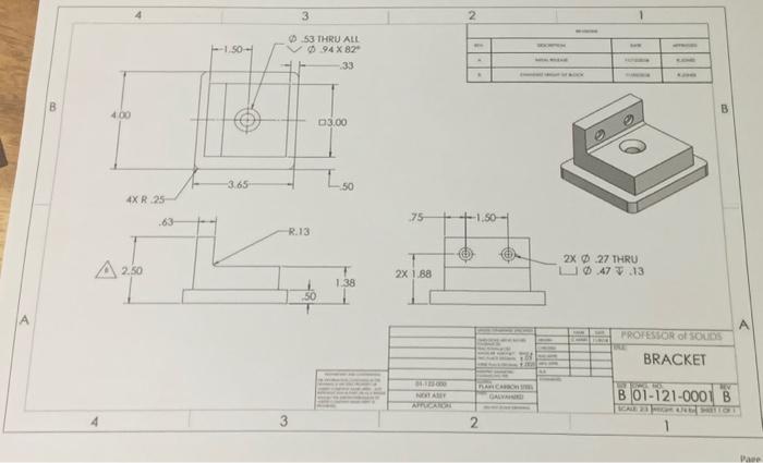 Solved Reading the Drawing: Fill in the data for each | Chegg.com