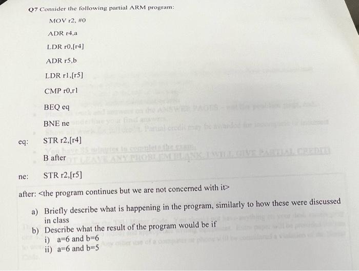Solved after: the program continues but we are not | Chegg.com