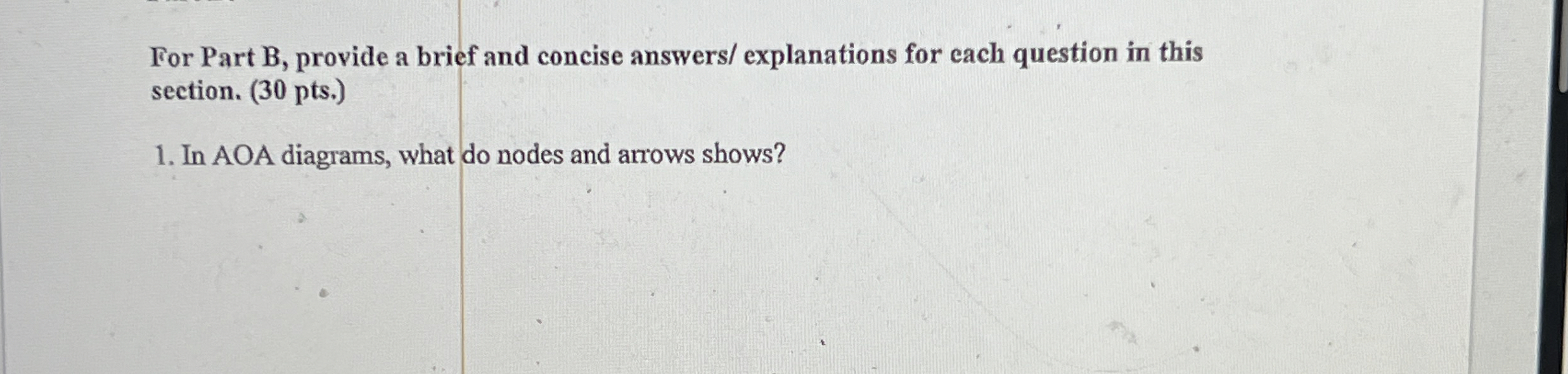Solved For Part B, ﻿provide a brief and concise answers/ | Chegg.com