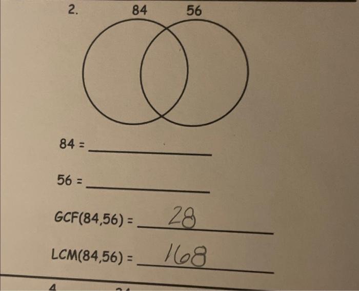 Solved 84= 56= | Chegg.com