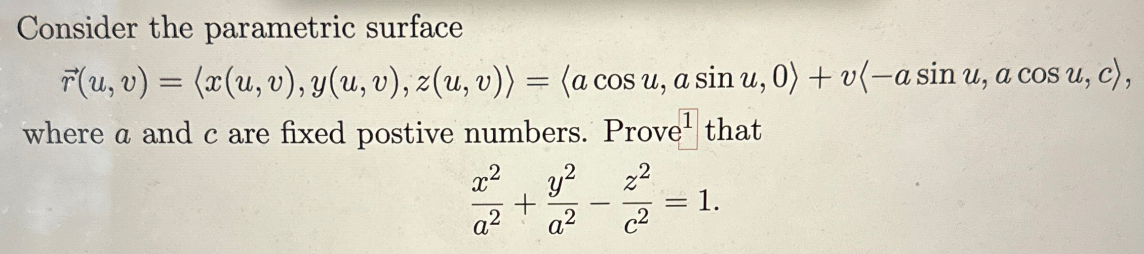Solved Consider the parametric | Chegg.com