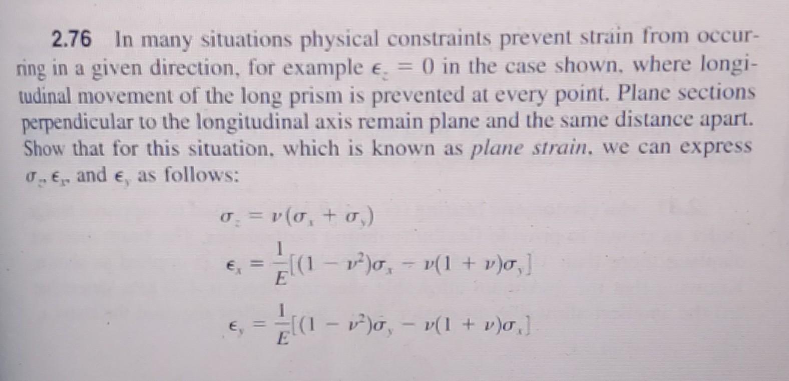 Solved Fig. P2.762.76 In many situations physical | Chegg.com