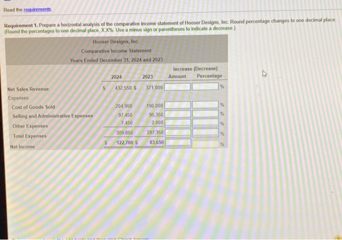 Solved Read the requirements Requirement 1. Prepare a | Chegg.com