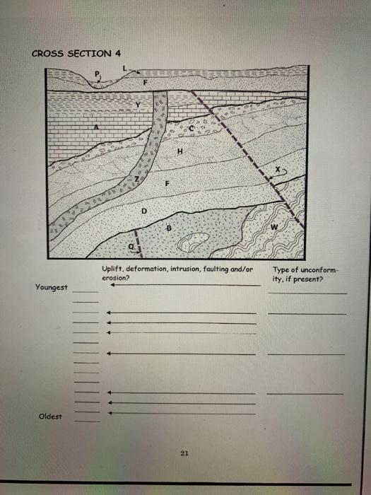 Solved 21 Relative Age And Dating Principles Introduction 7669