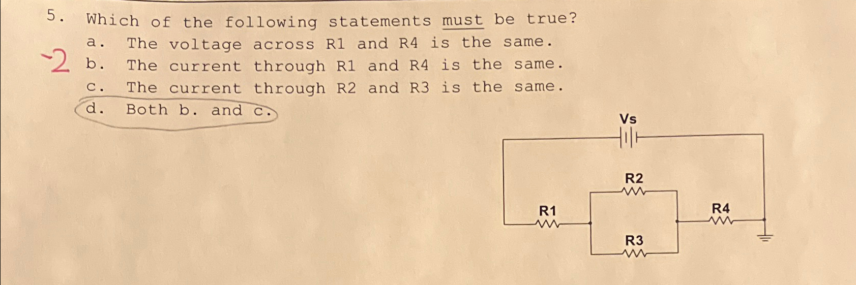 Solved Which of the following statements must be true?a. | Chegg.com