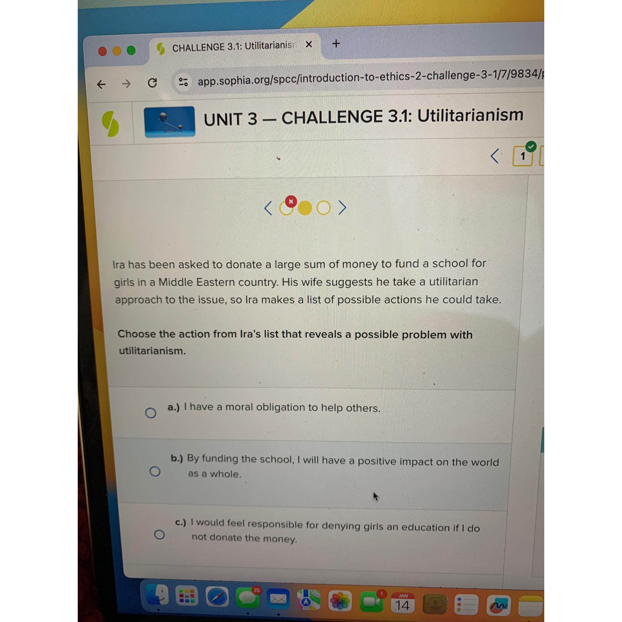 Solved CHALLENGE 3.1: Utilitarianisix +-- | Chegg.com Solved CHALLENGE 3.1: Utilitarianisix +-- | Chegg.com