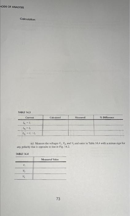 Solved 1 Branch-current Analysis (a) Construct the network | Chegg.com