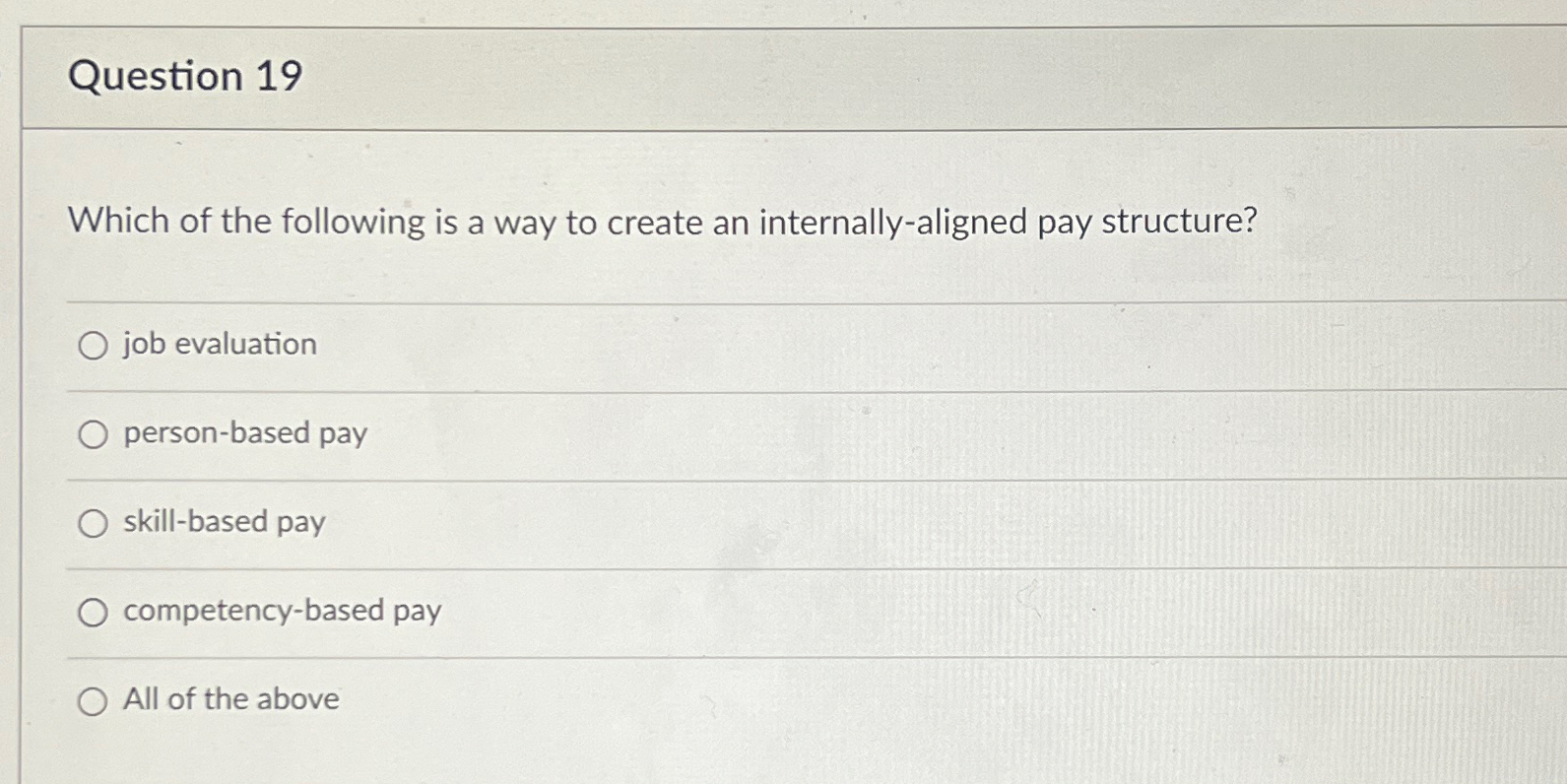 Solved Question 19Which of the following is a way to create | Chegg.com