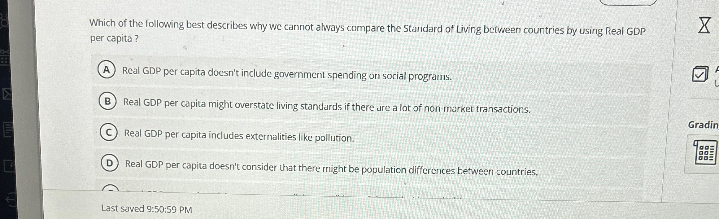 Solved Which of the following best describes why we cannot | Chegg.com