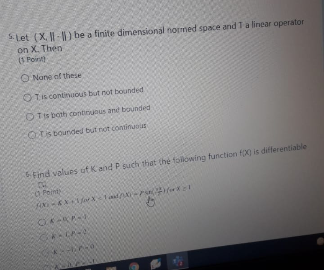 Solved 5. Let (X, 11 - ID) be a finite dimensional normed | Chegg.com