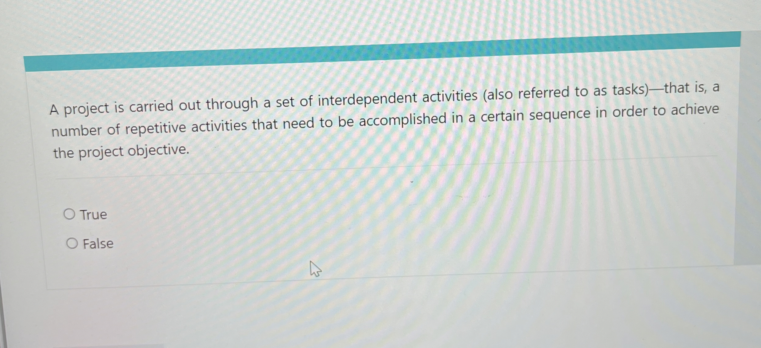 Solved A project is carried out through a set of | Chegg.com