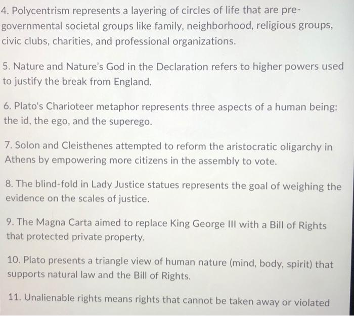 Solved 4. Polycentrism represents a layering of circles of | Chegg.com