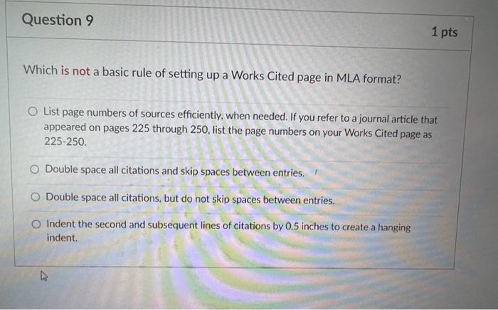 What are the three hyphens used for in the citations | Chegg.com