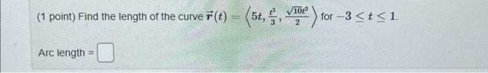 Solved Find the solution r(t) of the differential equation | Chegg.com