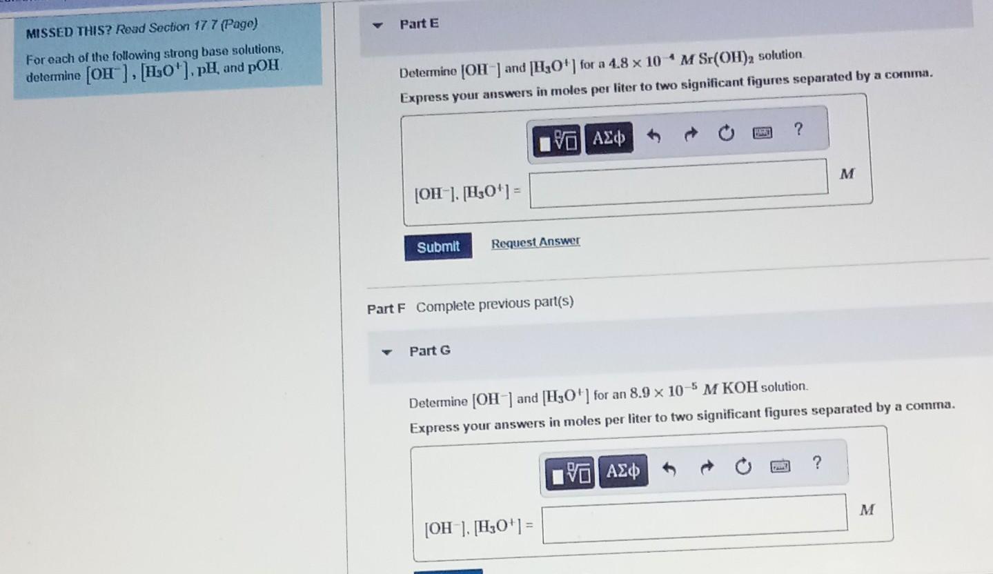 Solved MUSSED THIS? Read Section 177 (Page) For each of the | Chegg.com