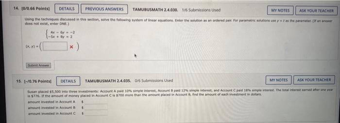 Solved Using the techniques discussed in this section, solve | Chegg.com