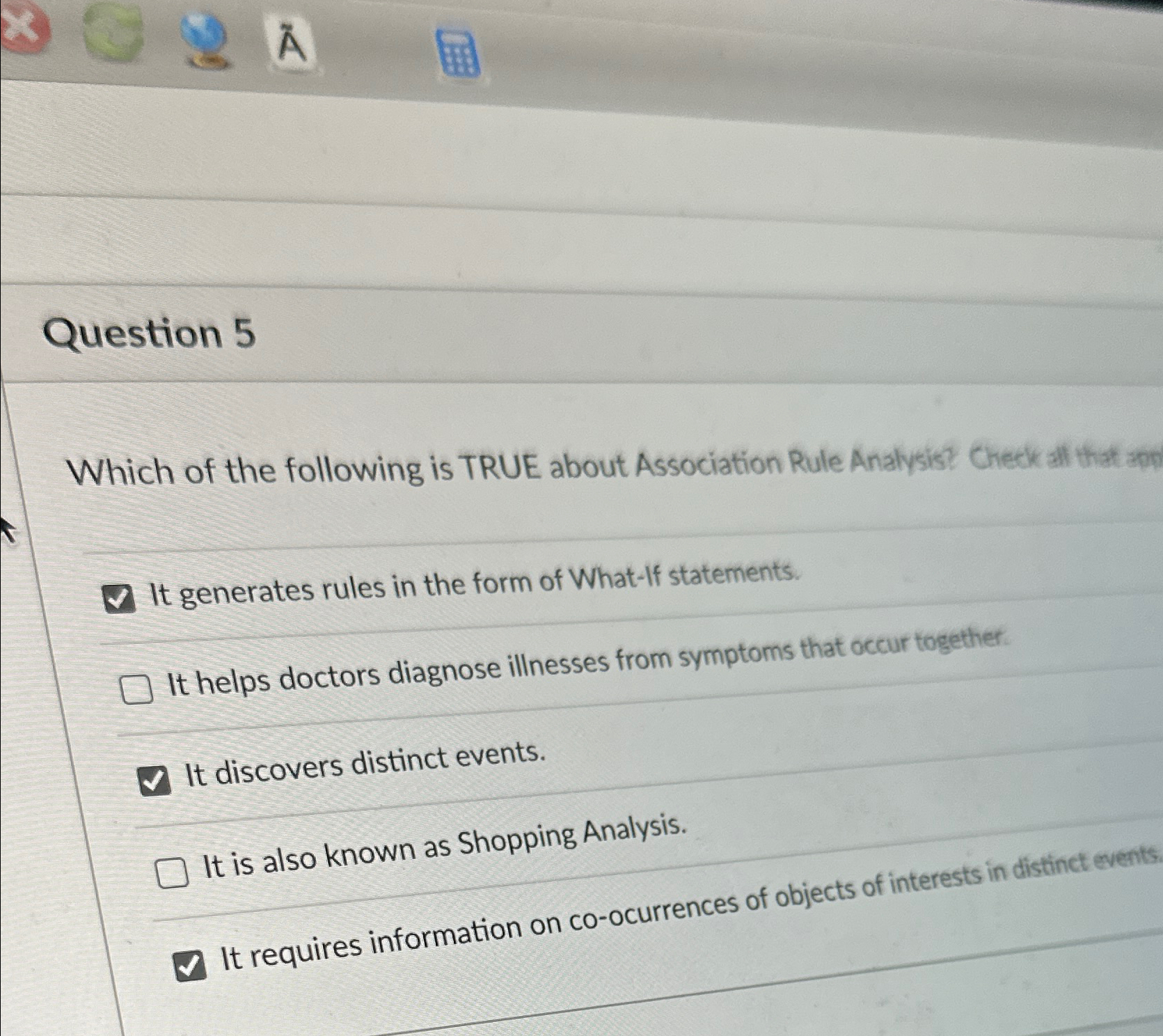 Solved Question 5Which of the following is TRUE about | Chegg.com