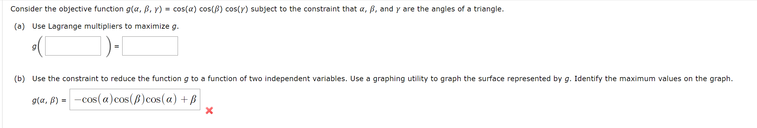 Solved Consider the objective function | Chegg.com