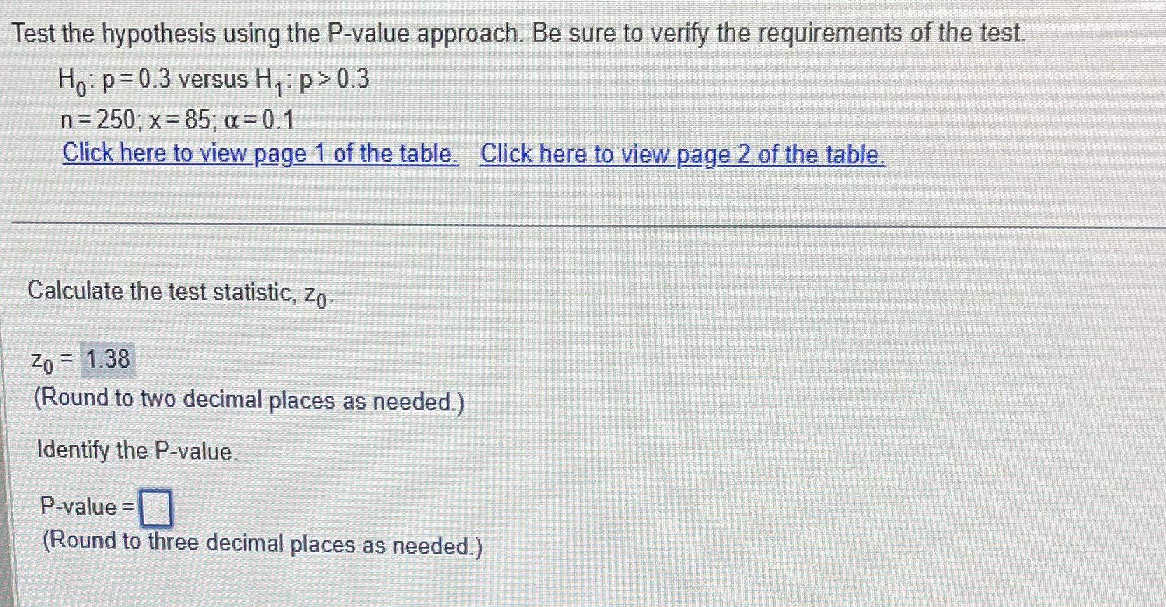 Solved Test the hypothesis using the P-value approach. Be | Chegg.com
