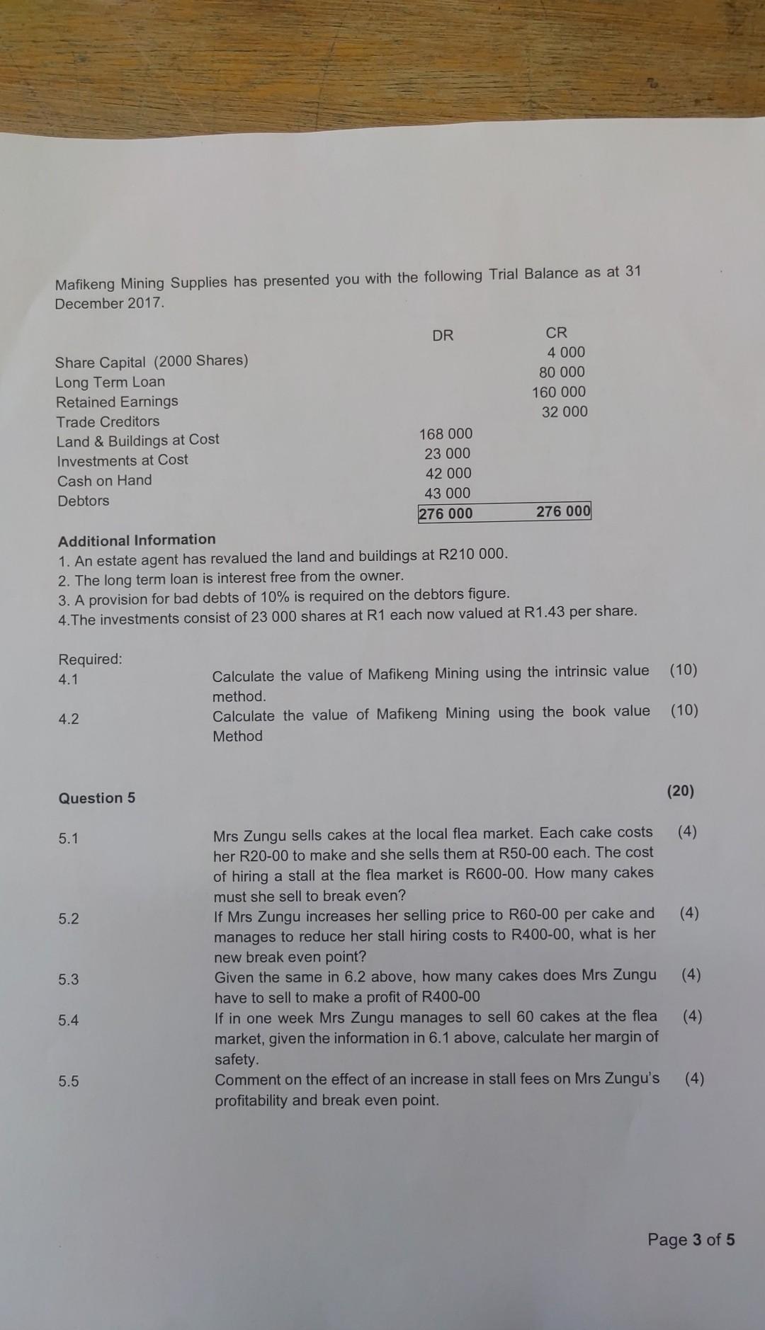 Solved Answer ALL the questions in this section. Question 1 | Chegg.com