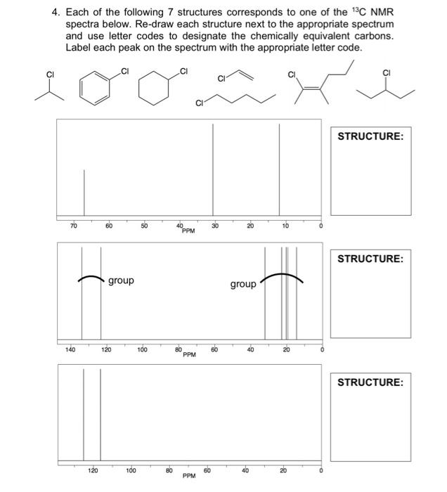 Solved 3. Label the carbons on the structures below, using | Chegg.com