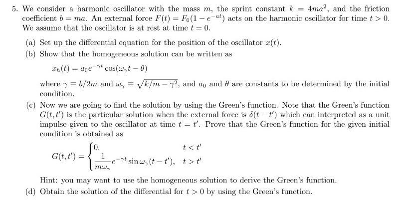 Solved condition.(c) ﻿Now we are going to find the solution | Chegg.com