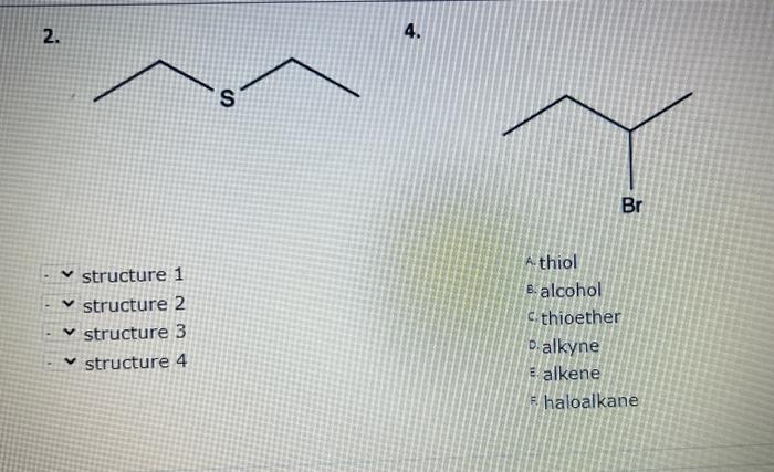 Solved Match each organic compound with its correct | Chegg.com