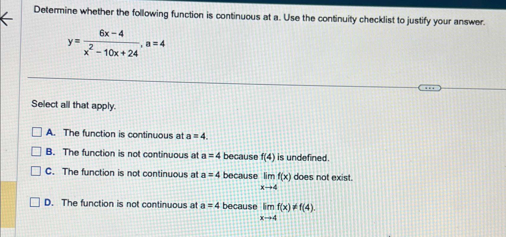 Solved Determine whether the following function is | Chegg.com
