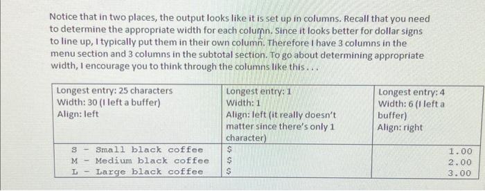 Solved Ch 4 Take Order v1 Program Instructions and Planning | Chegg.com