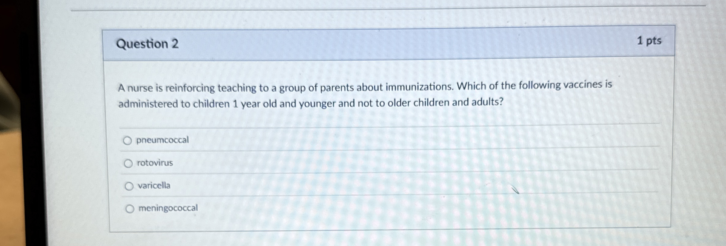 High Quality SOLUTION Question 21 ﻿ptsA nurse is reinforcing teaching to a | Chegg.com