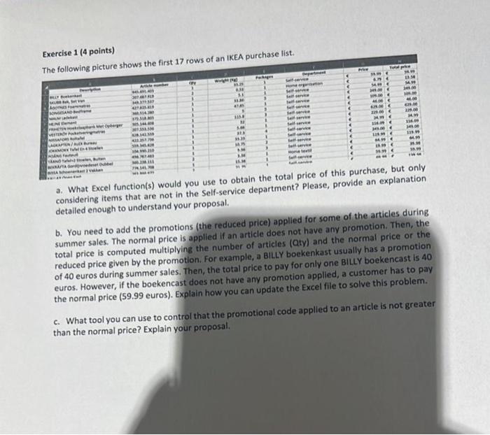Solved Exercise 1 (4 points) The following picture shows the | Chegg.com