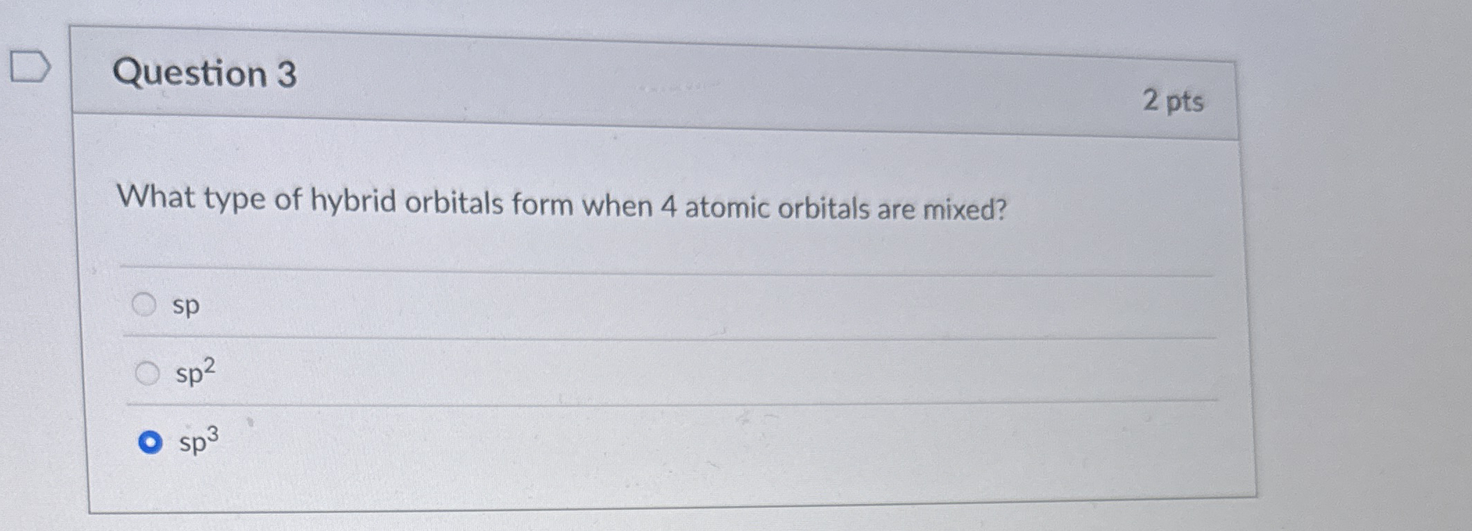 Solved Question 32 ﻿ptsWhat type of hybrid orbitals form | Chegg.com