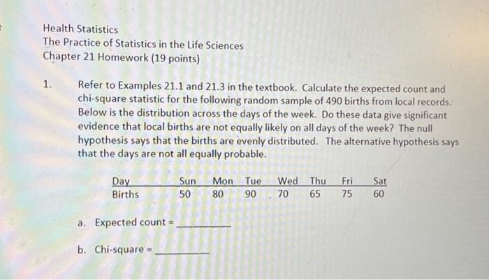 Solved Refer to Examples 21.1 and 21.3 in the textbook. | Chegg.com