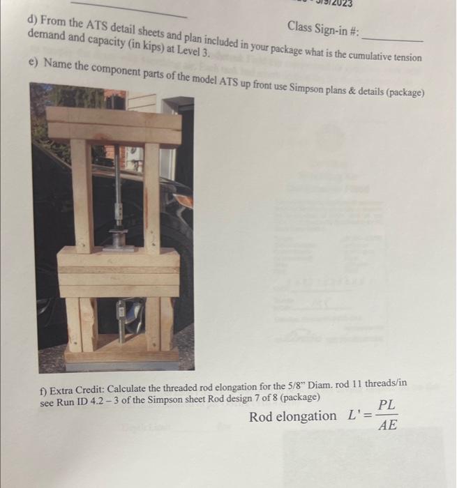 17. From the wood construction connectors in the | Chegg.com