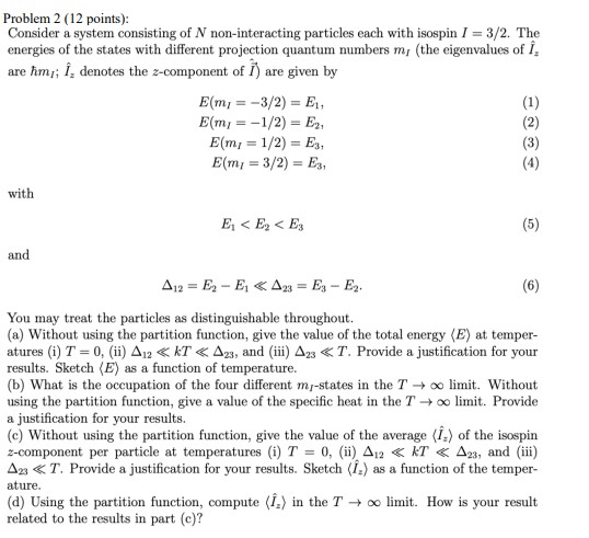 Solved Problem 2 (12 ﻿points):Consider a system consisting | Chegg.com