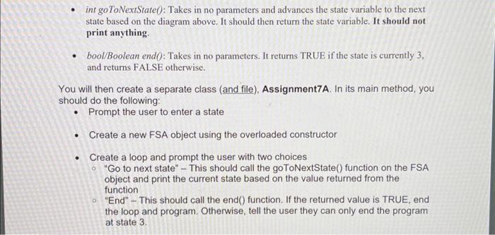 Solved Assignment 7A: Finite State Automata. In computer | Chegg.com