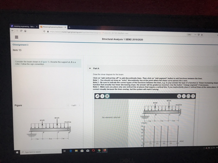 Solved Structural Analysis 1 SEM2 20192020 | Chegg.com