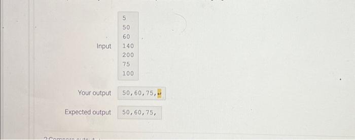Solved how can i get this python code to generate an output | Chegg.com