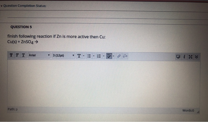 Solved Question Completion Status: QUESTIONS finish | Chegg.com