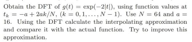 Solved numerical analysis or scientific computing discrete | Chegg.com