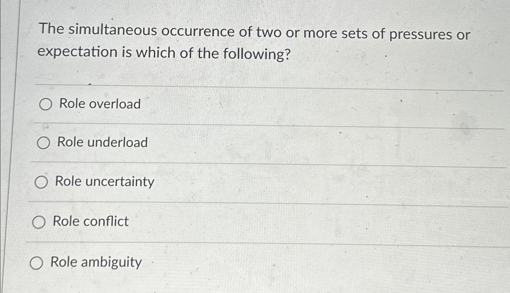 Solved The simultaneous occurrence of two or more sets of | Chegg.com