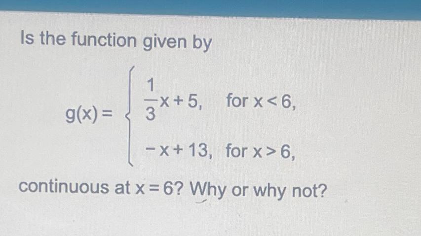 Solved Is the function given | Chegg.com