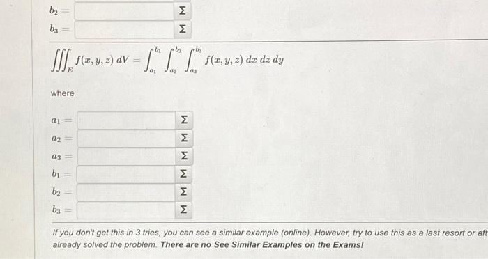 Solved Hw25-triple-integrals: Problem 7 Problem Value: 1 | Chegg.com